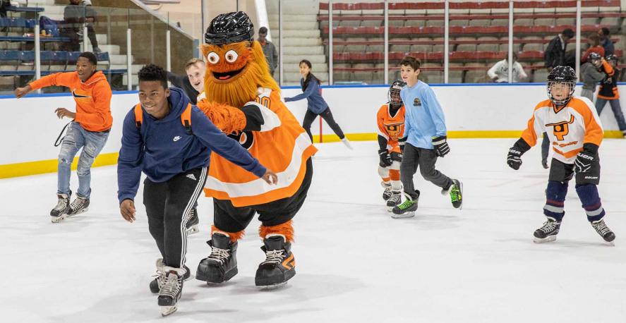 Ed Snider Youth Hockey Foundation Penn Business Services Ice Rink